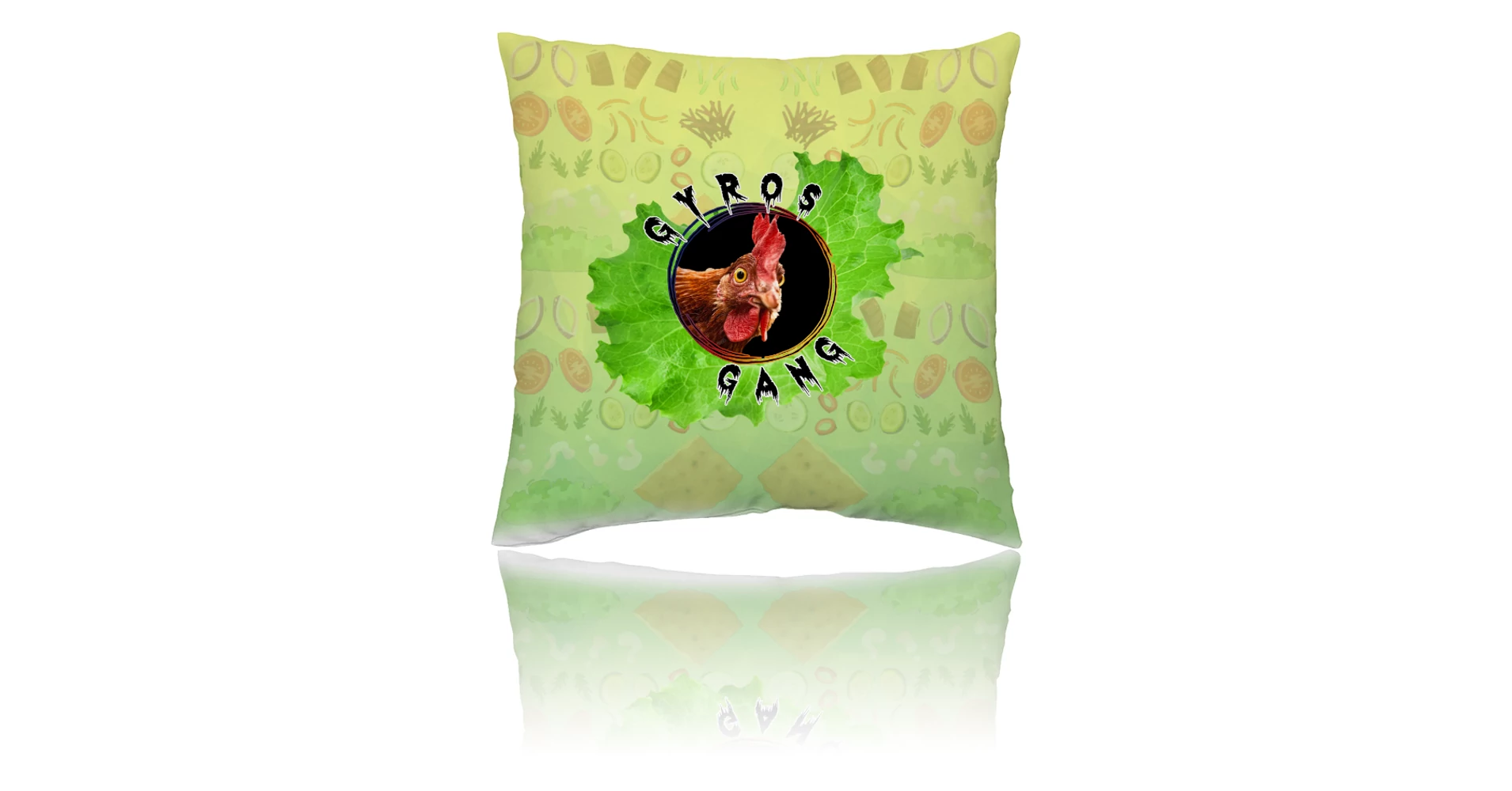 Mester István - Gyros Gang díszpárna