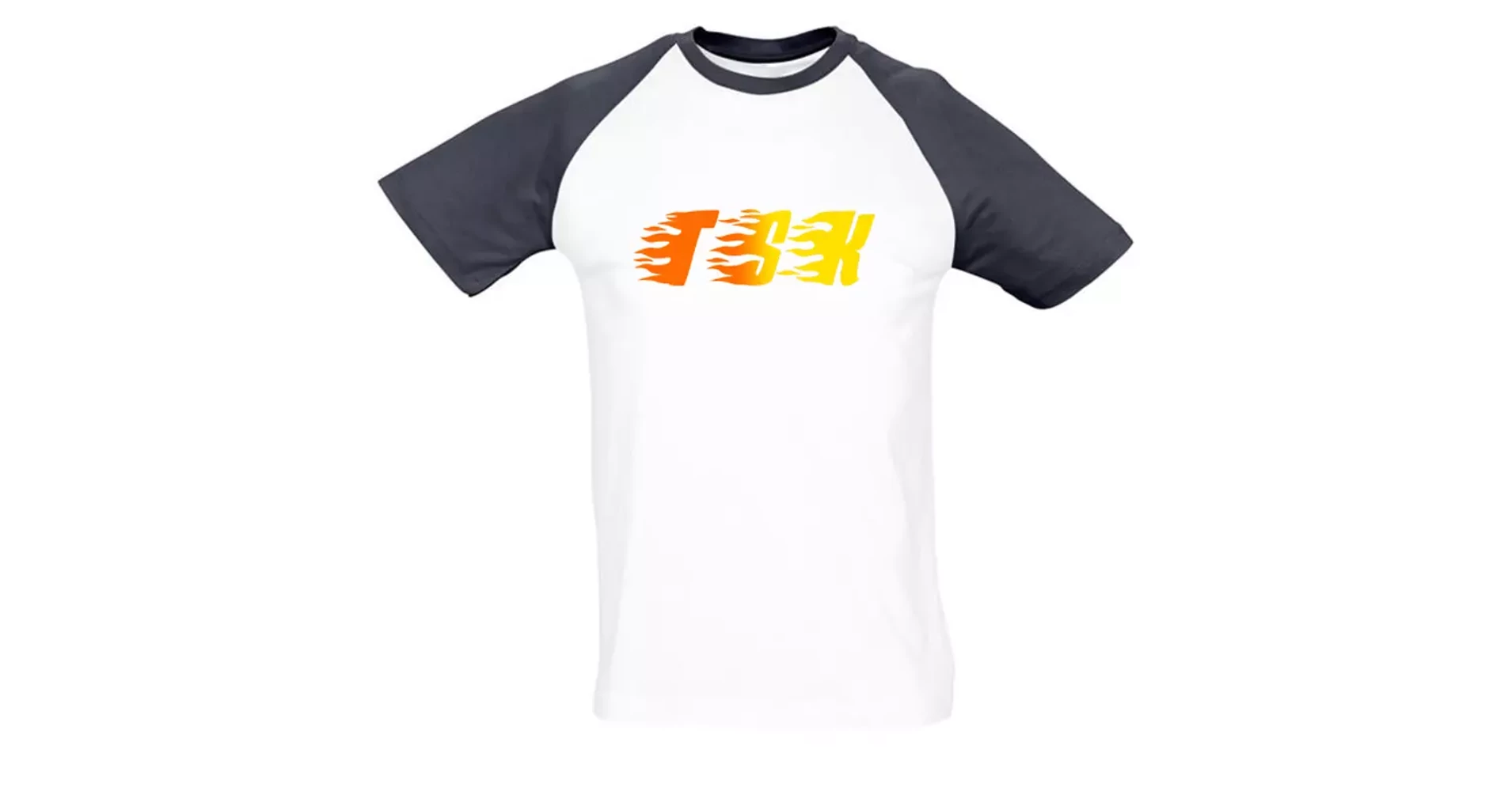 TheShowK - TSK Fire színes vállú férfi póló